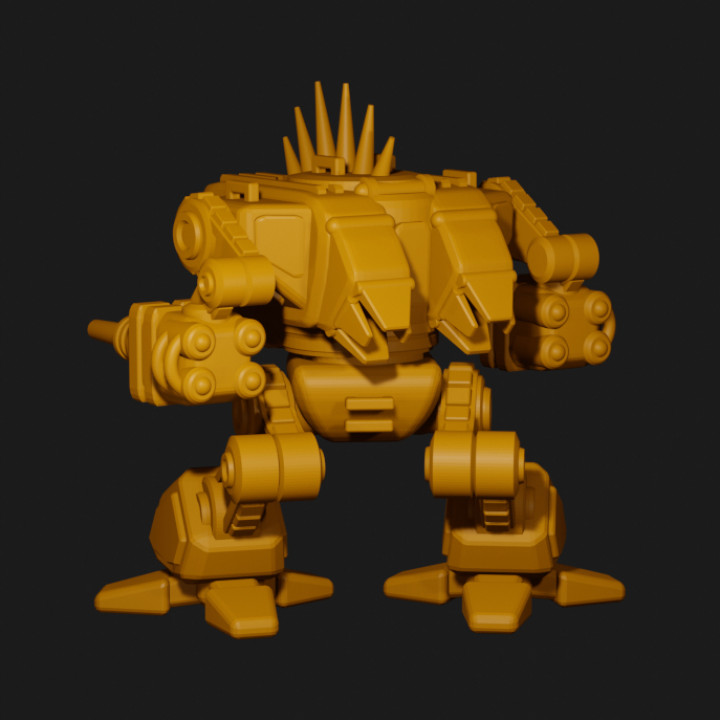 3D Printable The Angry Chicken V2 (Mecha) by Donya Quick