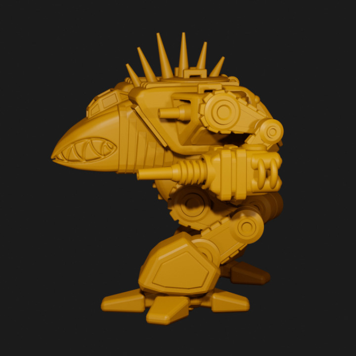 3D Printable The Angry Chicken V2 (Mecha) by Donya Quick