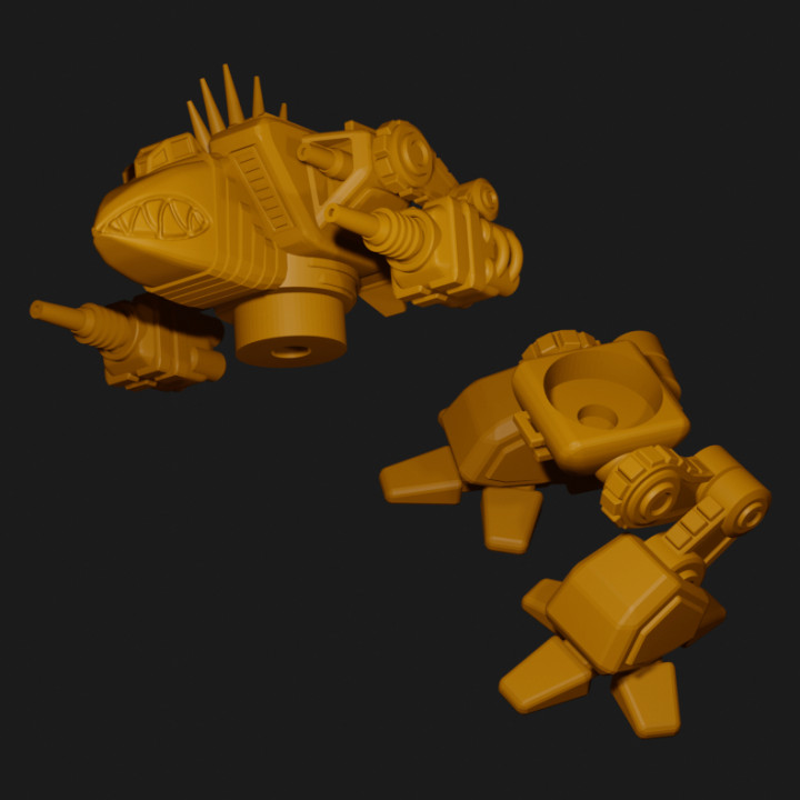3D Printable The Angry Chicken V2 (Mecha) by Donya Quick