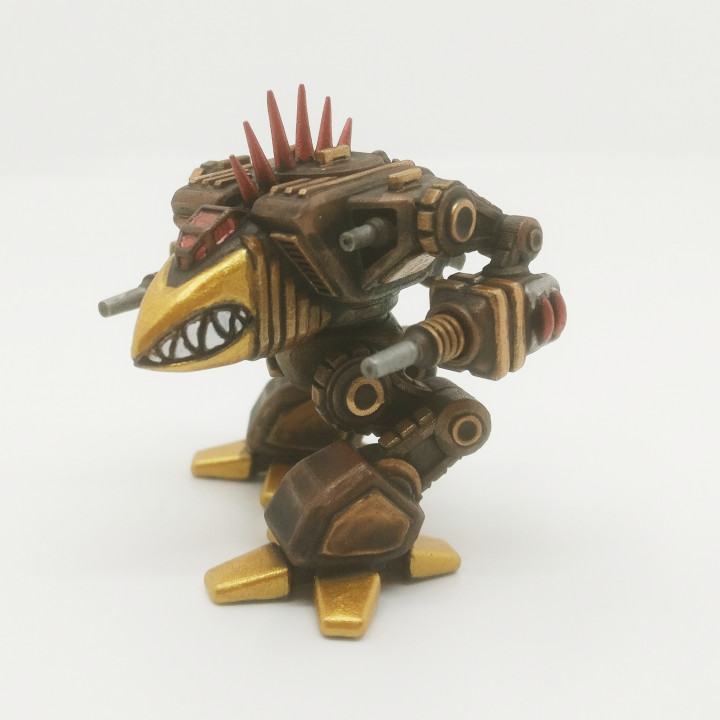 3D Printable The Angry Chicken V2 (Mecha) by Donya Quick