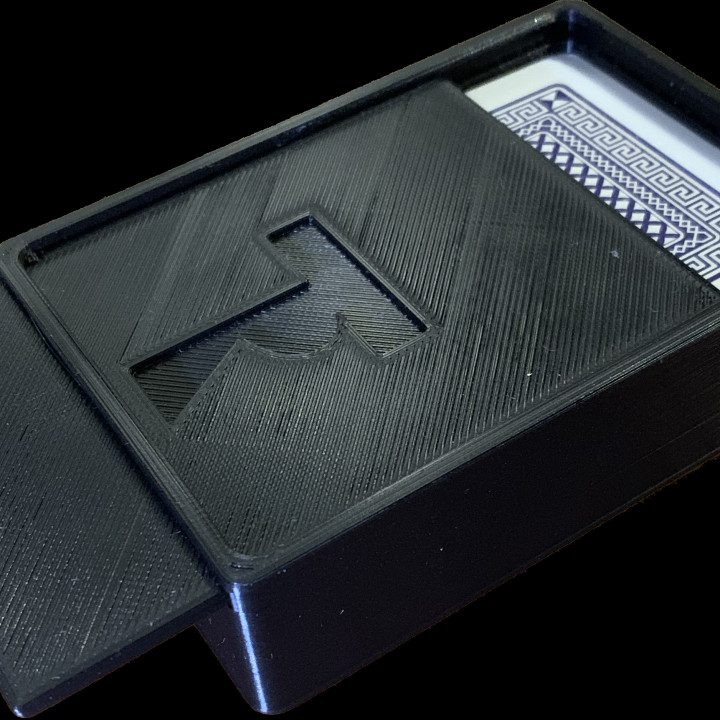 3D Printable Card Case by Thilo