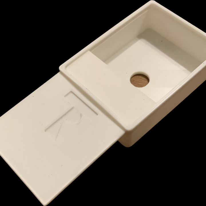 3D Printable Card Case by Thilo