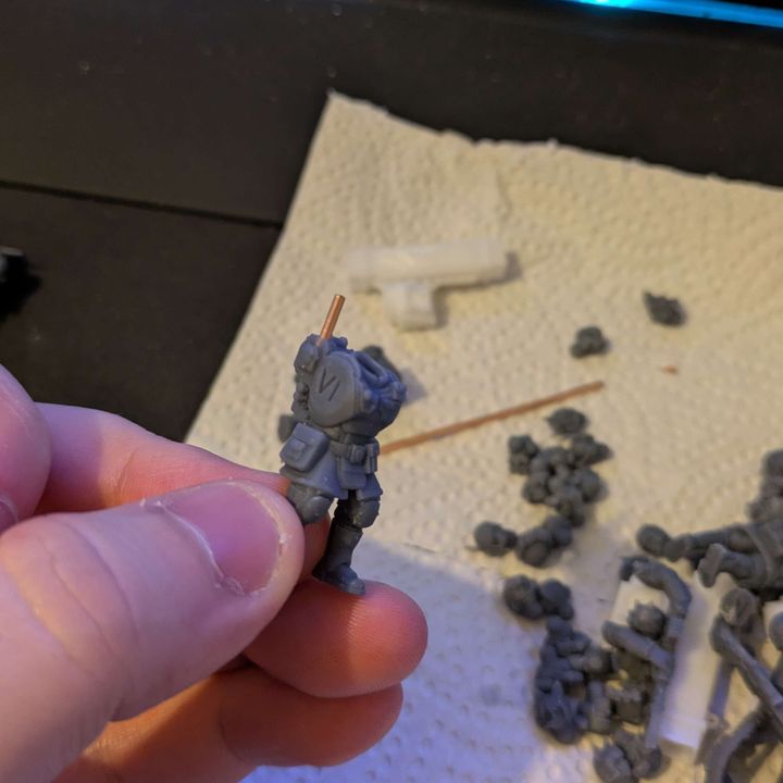 3D Printable IMPERIAL GUARD KITBASH BITS [UNSUPPORTED] by AlpineWeiss3D