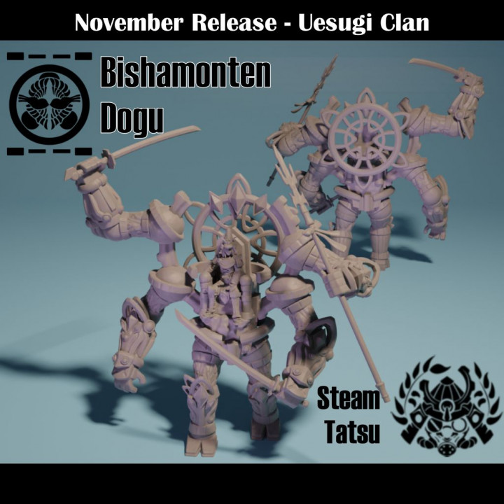 3D Printable Uesugi Clan by Steam Tatsu