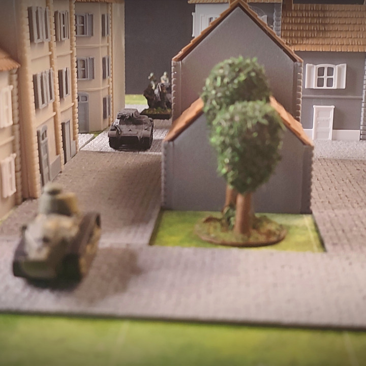 3D Printable WW2 Scenery pack 15mm for Epic History Battle by Eskice ...