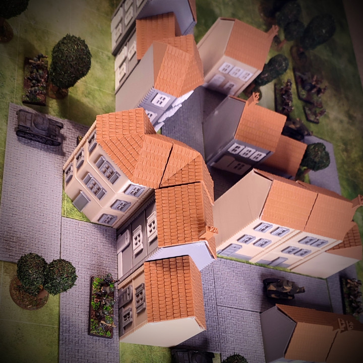 3D Printable WW2 Scenery pack 15mm for Epic History Battle by Eskice ...