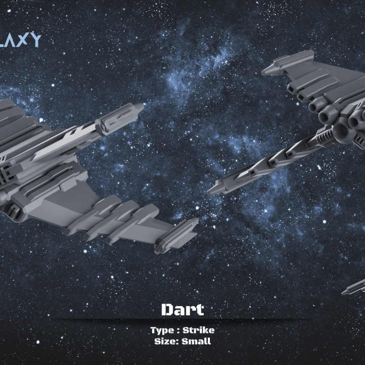 3D Printable Dart by Vesper Project