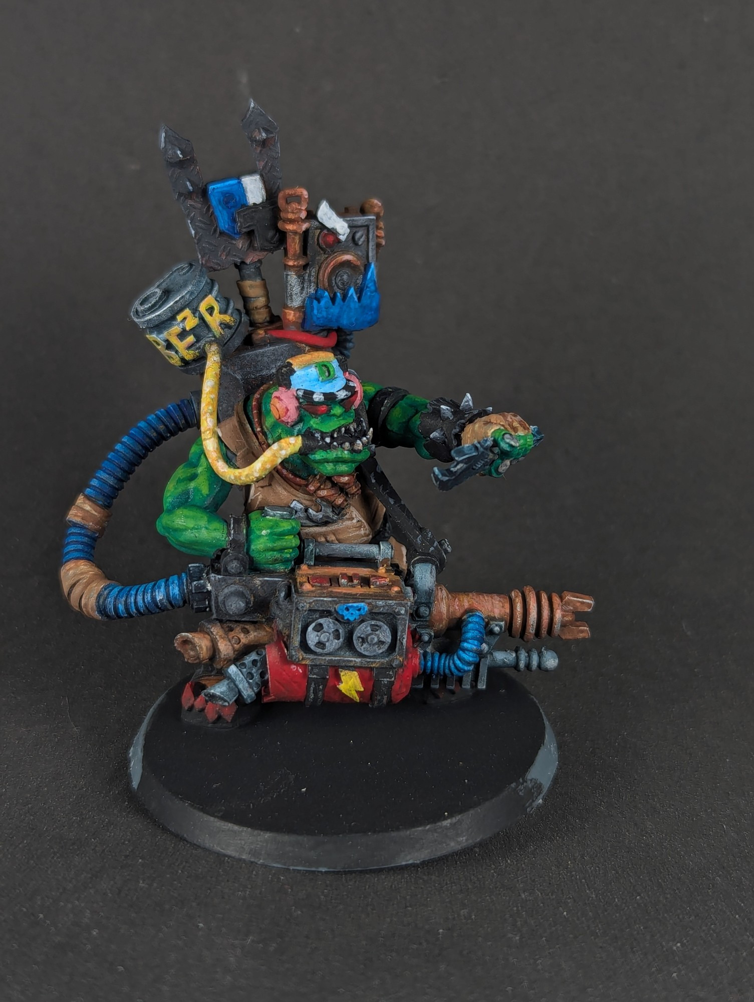 3D Printable ORK MEK BLACK by Wargame Exclusive
