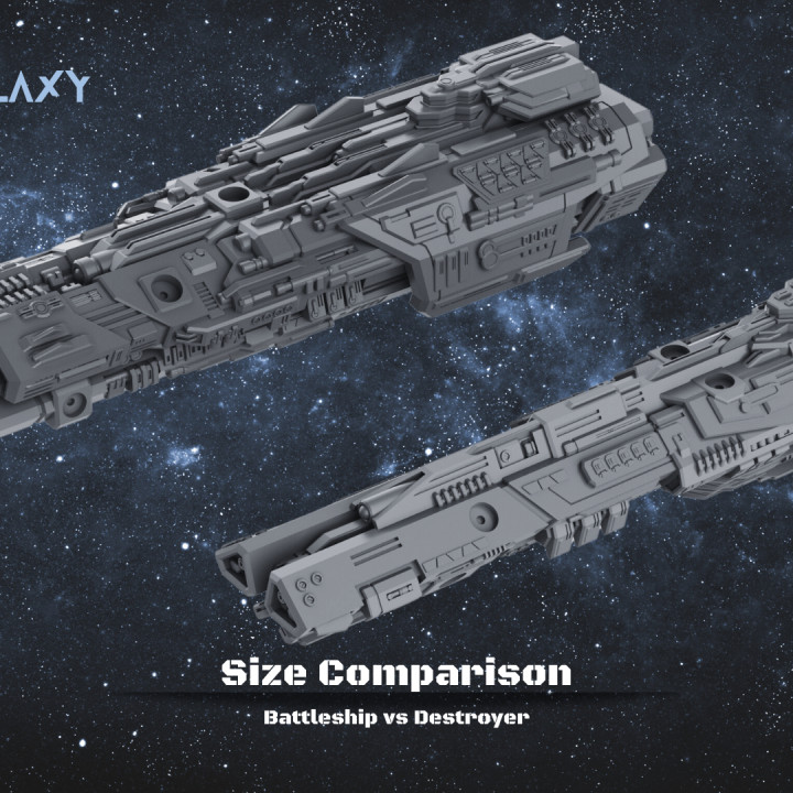 3D Printable Orion Battleship by Vesper Project 3D Printable Orion Battleship by Vesper Project