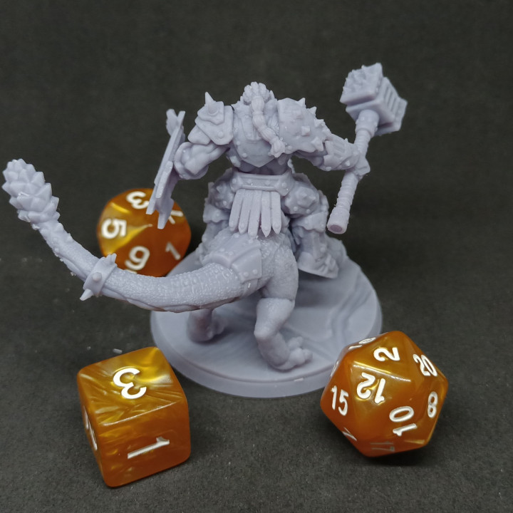 3D Printable Fire and Iron - Drake Rider A by Imagine Minis