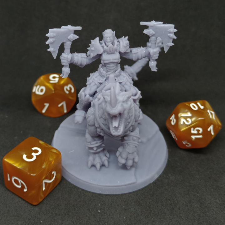 3D Printable Fire and Iron - Drake Rider B by Imagine Minis