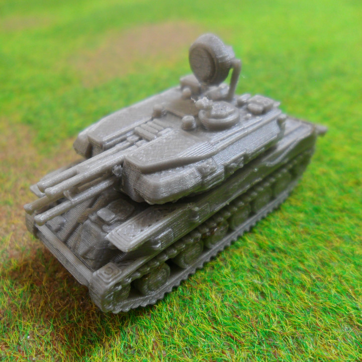 3D Printable MG144-R26A ZSU-23-4V1 Shilka by Aotrs Shipyards