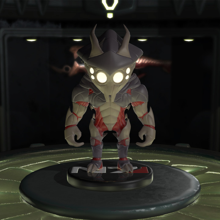 3D Printable Collector Captain | Mini-figure by Uzarran