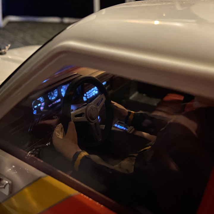 3D Printable Tamiya Hilux Interior Upgrade by AMPro Engineering