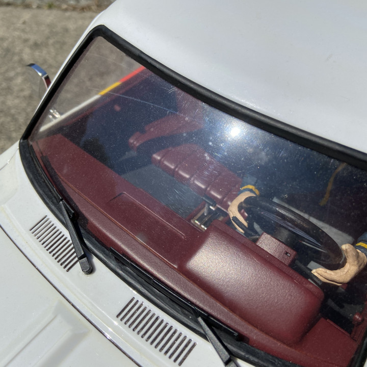 3D Printable Tamiya Hilux Interior Upgrade by AMPro Engineering