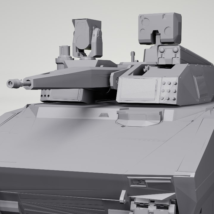 3D Printable KF 41 with Skyranger 30 turret by The Military Industrial ...