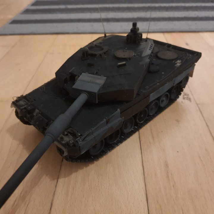 3D Printable Leopard 2 Pz. 87 with 140mm gun by The Military Industrial ...