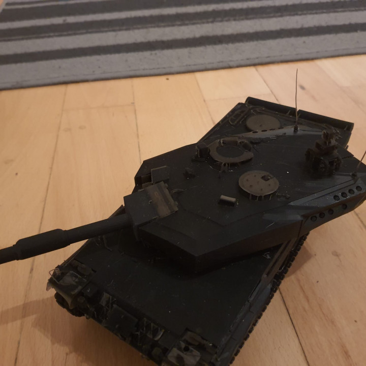 3D Printable Leopard 2 Pz. 87 with 140mm gun by The Military Industrial ...