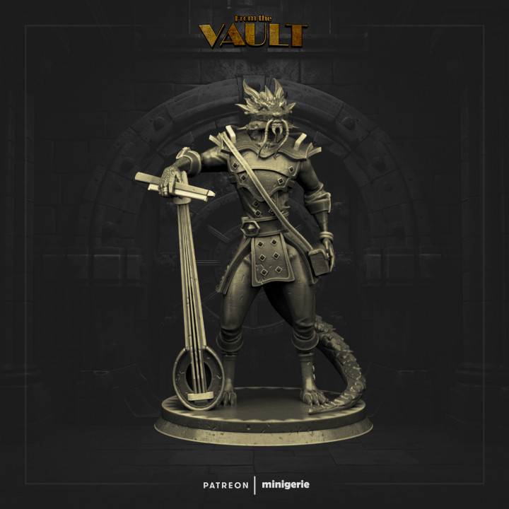 3D Printable From the Vault - Vangal the Drokhari Diplomat by Sebastian