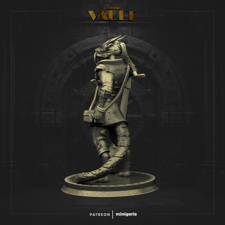 3D Printable From the Vault - Vangal the Drokhari Diplomat by Sebastian