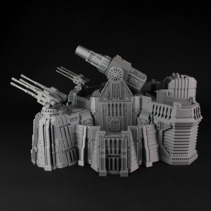 3D Printable Planetary Defense Cannon by Tesseract Tomb