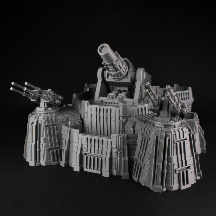 3D Printable Planetary Defense Cannon by Tesseract Tomb