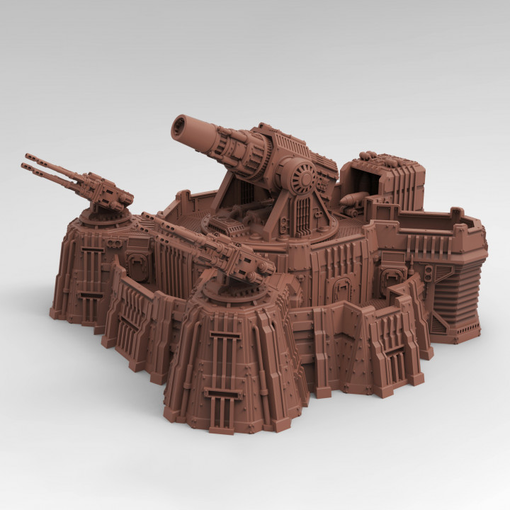 3D Printable Planetary Defense Cannon by Tesseract Tomb
