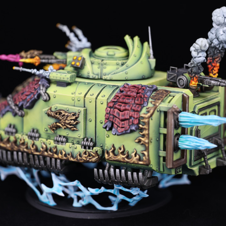 3D Print of Flame Lizard Heavy Hover APC by nungunz