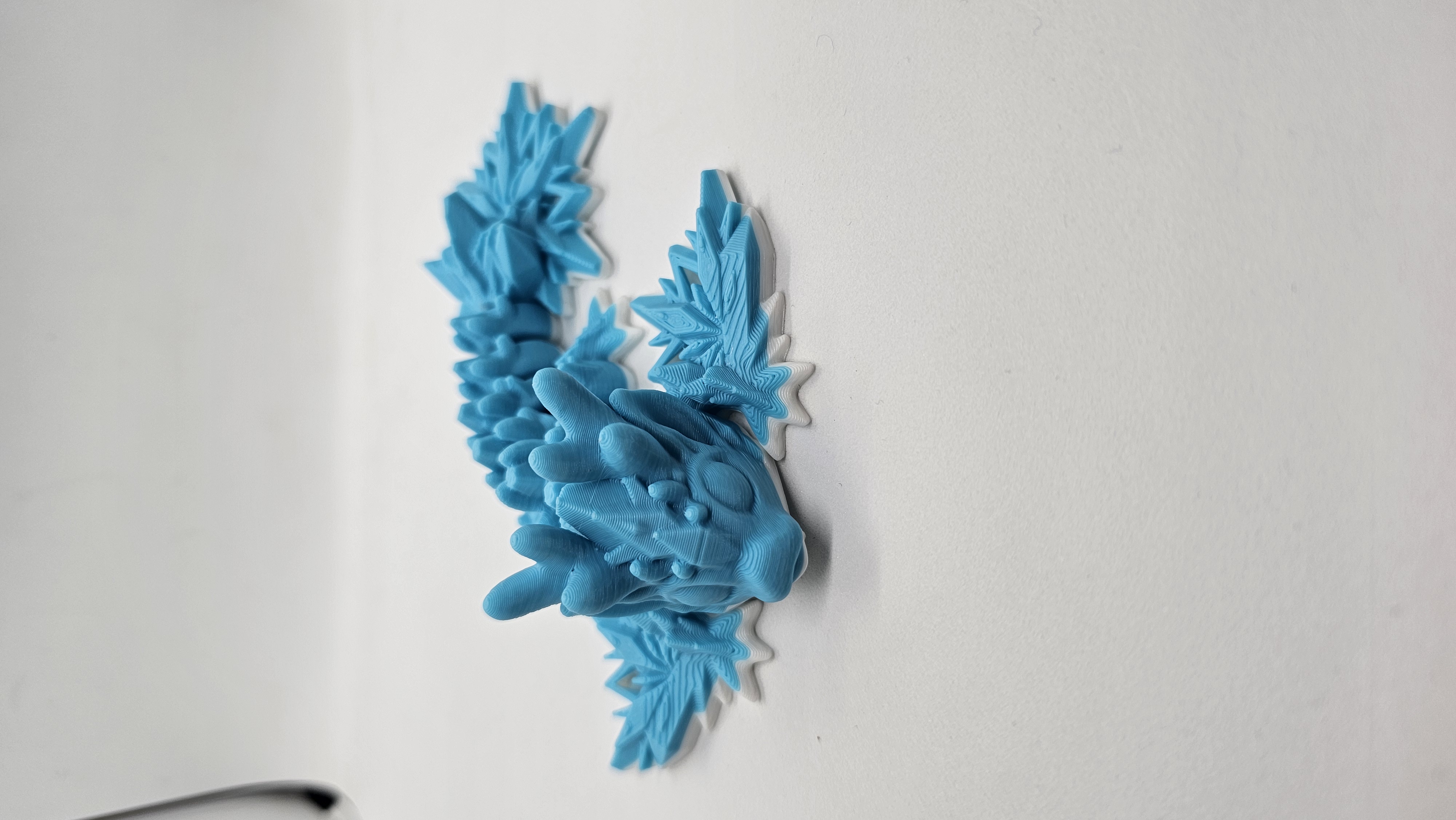 3D Printable Tiny Winter Wyvern and Dragon by Cinderwing3D