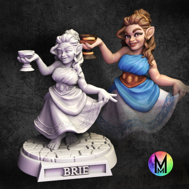3D Printable Ultimate Female Character Pack #1 by Moonlight Minis ...