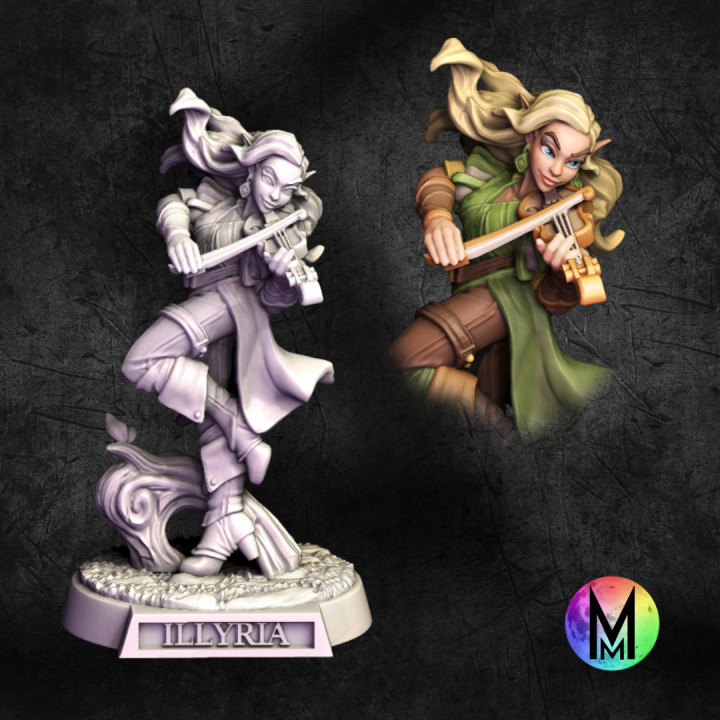 3D Printable Ultimate Female Character Pack #1 by Moonlight Minis ...