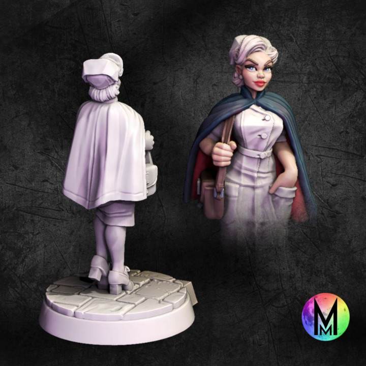 3D Printable Ultimate Female Character Pack #1 by Moonlight Minis ...