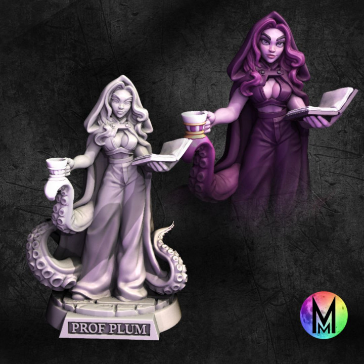 3D Printable Ultimate Female Character Pack #1 by Moonlight Minis ...