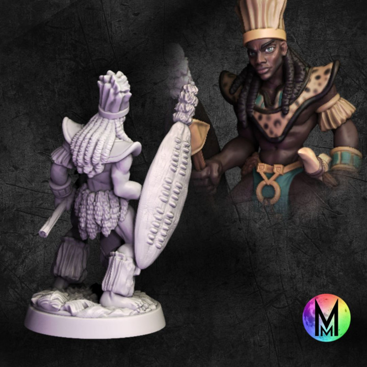 3D Printable Ultimate Female Character Pack #1 by Moonlight Minis ...