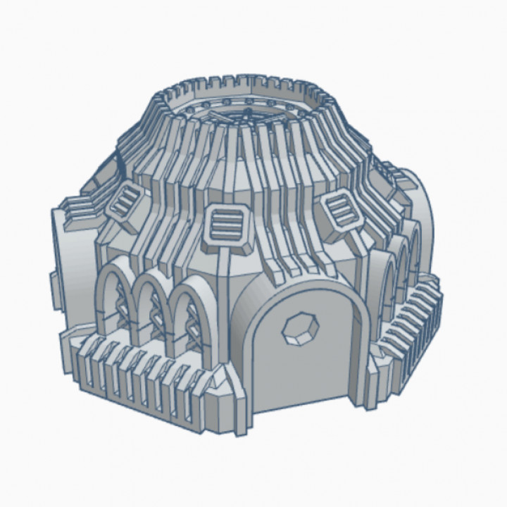 3D Printable Tech Cult Refinery and Pipeline Bundle Set by Wargame Forge