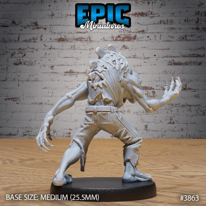 3D Printable Common Ghoul Set / Evil Spirit / Undead Humanoid Beast ...