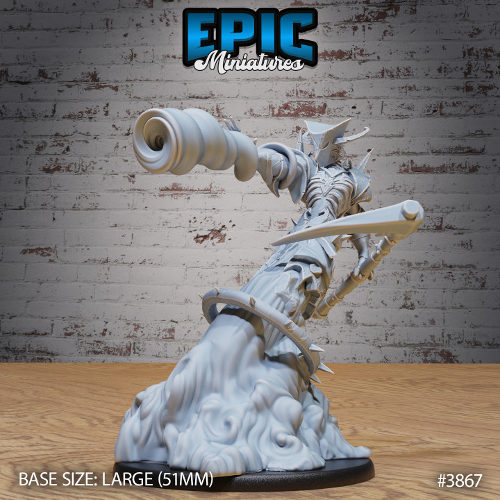 3D Printable Night Wraith Set / Undead Warrior / Evil Spirit / Ghost ...