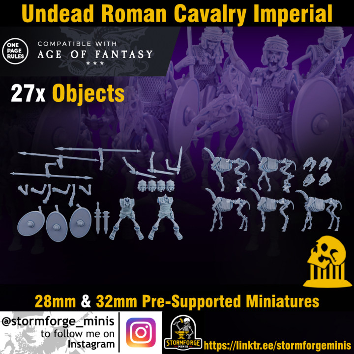 3D Printable Ultimate Undead Roman Army Set by Stormforge Miniatures