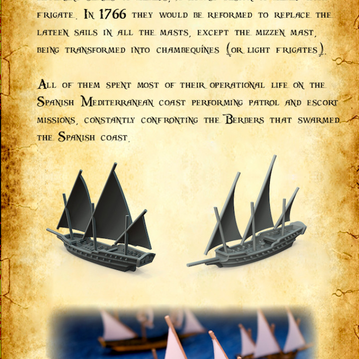 3D Printable Fire and Sails: Barbary Corsairs expansion. by Saturnalia ...