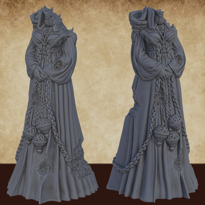 3D Printable Statues of the Iron City. by Astland