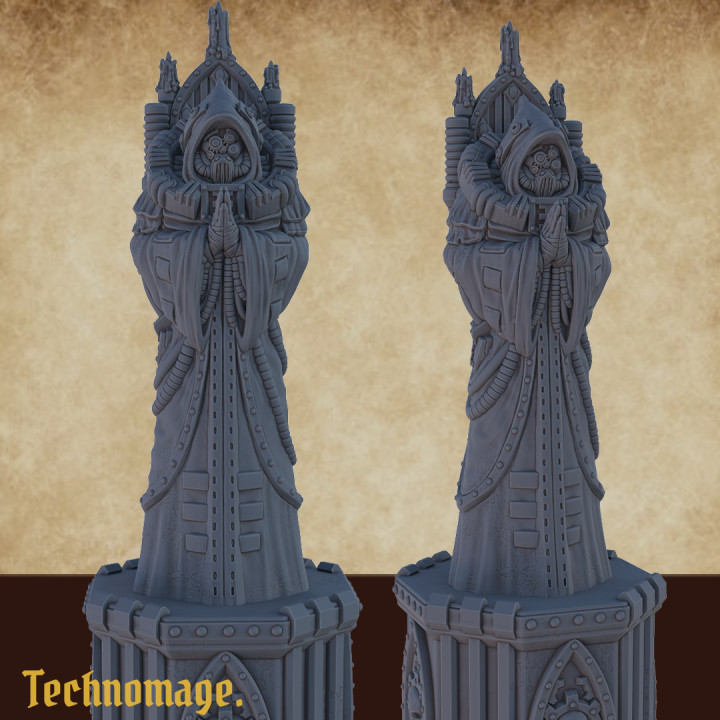3D Printable Statues of the Iron City. by Astland