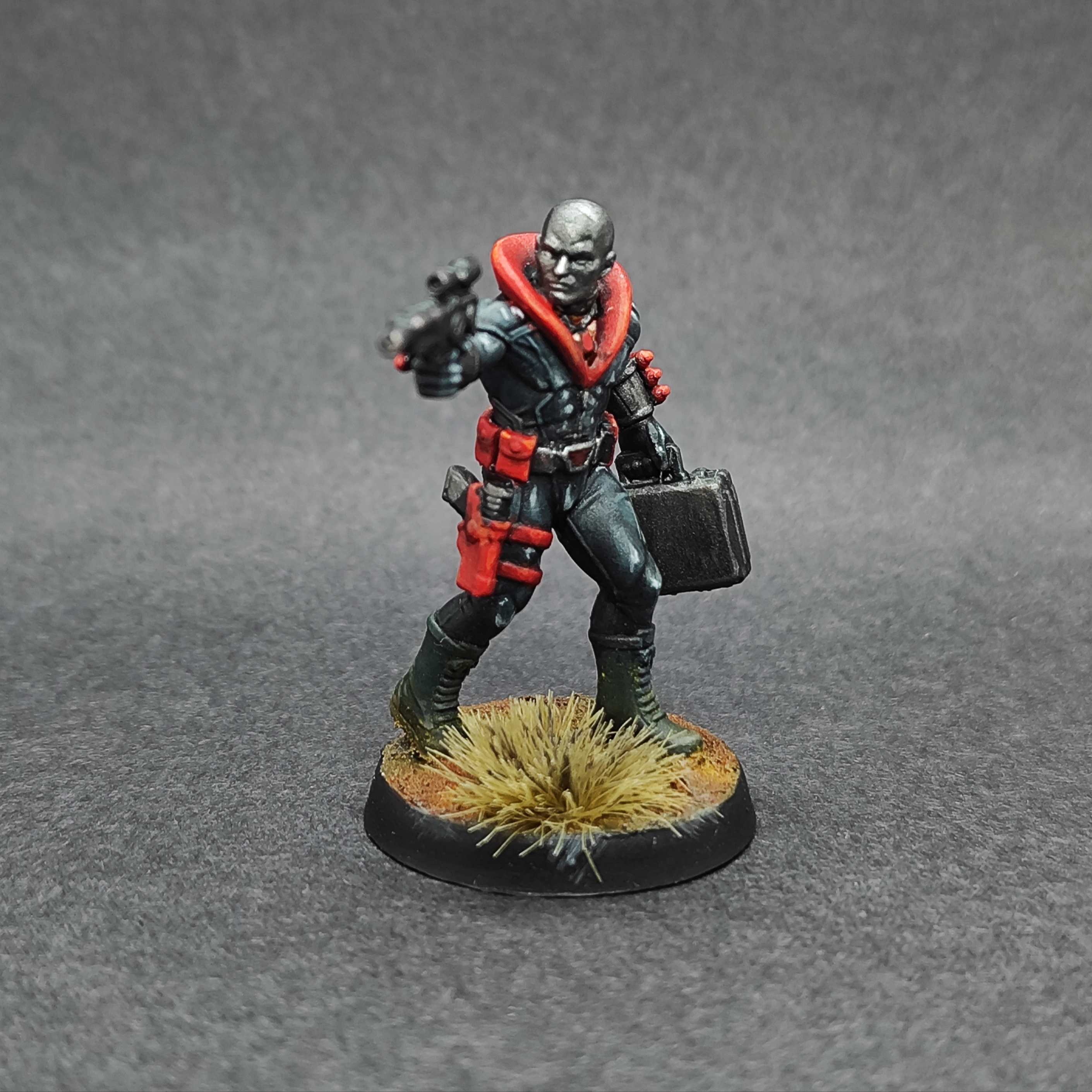 3D Printable Chrome Face by Hardcore Miniatures