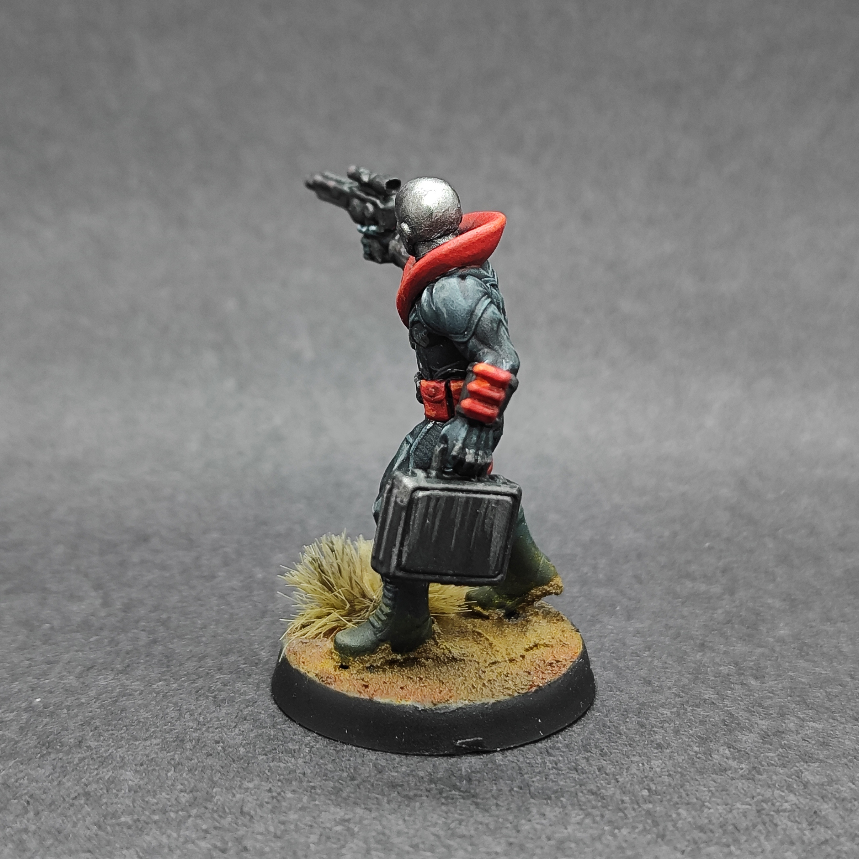 3D Printable Chrome Face by Hardcore Miniatures