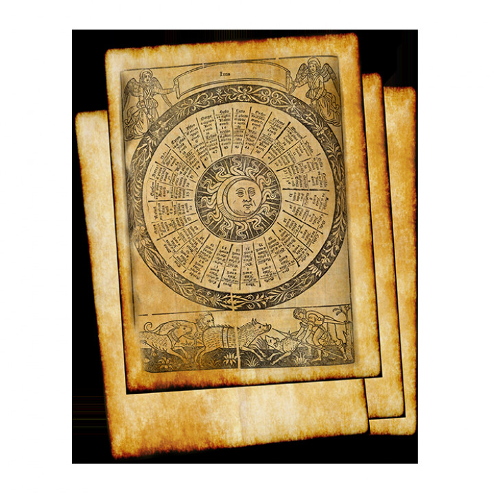 3D Printable Alchemist Tokens - Digital Fantasy VTT Token Art by Daniel ...