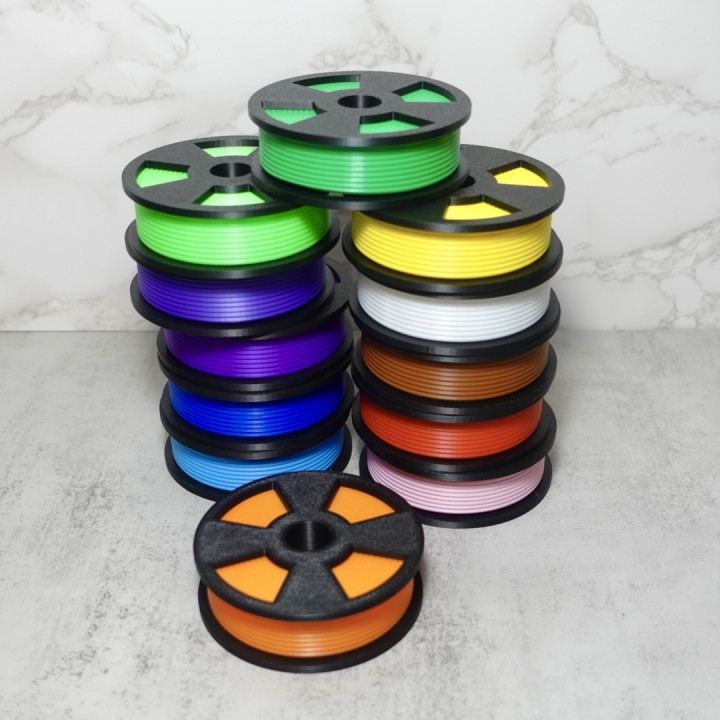 3D Printable Mini Filament Spool by MysticMesh3D