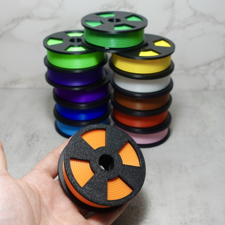 3D Printable Mini Filament Spool by MysticMesh3D