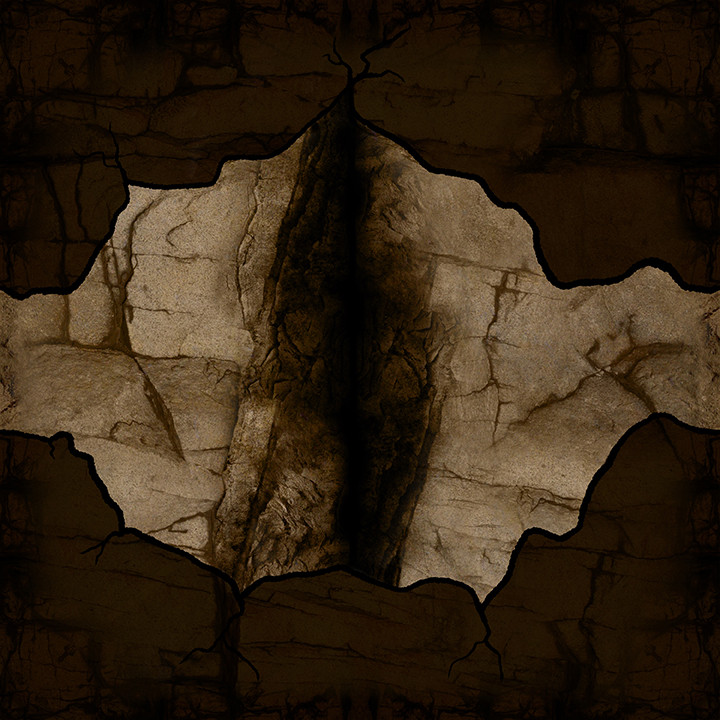 3D Printable Natural Mountain Caves - Digital Terrain Battle Maps by ...