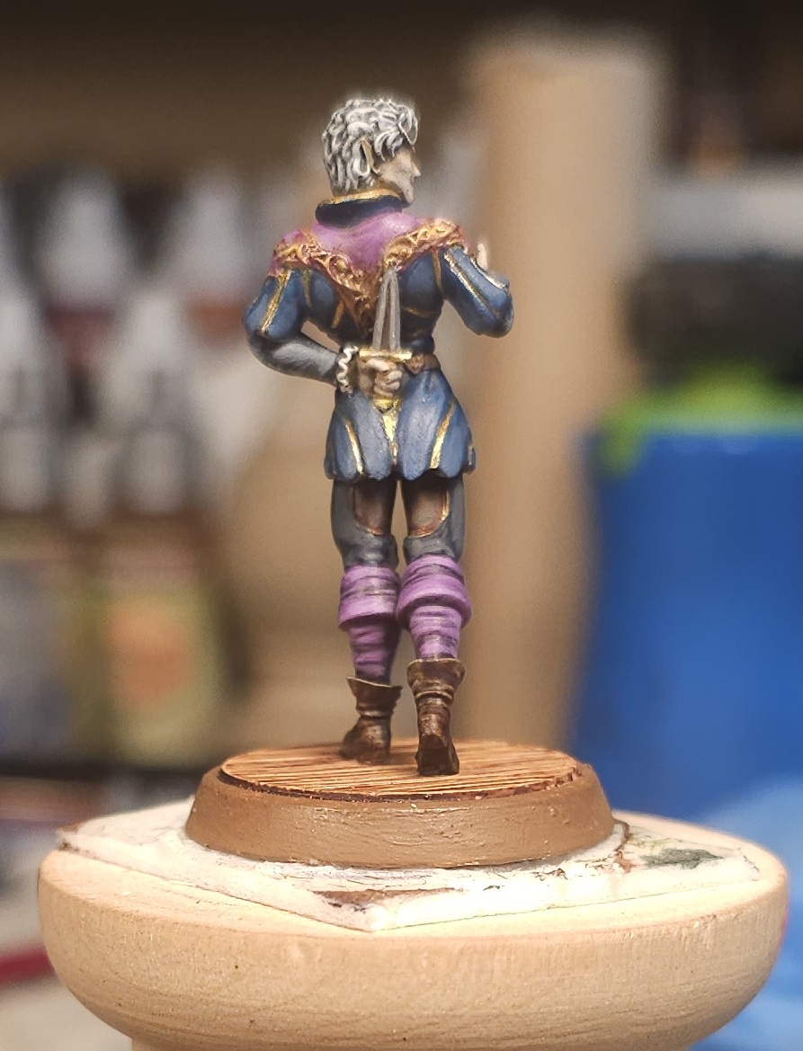 3D Printable Ashton the Vampire Aristocrat by Twin Goddess Miniatures