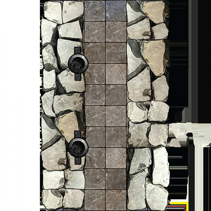 3D Printable Fortification Features - Modular Digital DnD Terrain ...