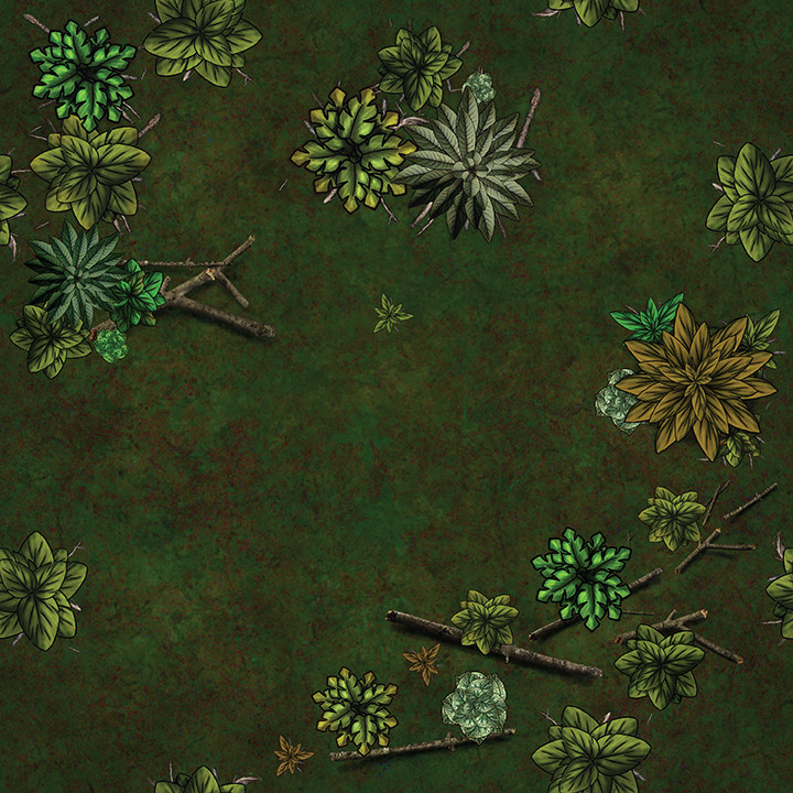 3D Printable Jungle Tropics - Modular Digital DnD Terrain Battle Map ...
